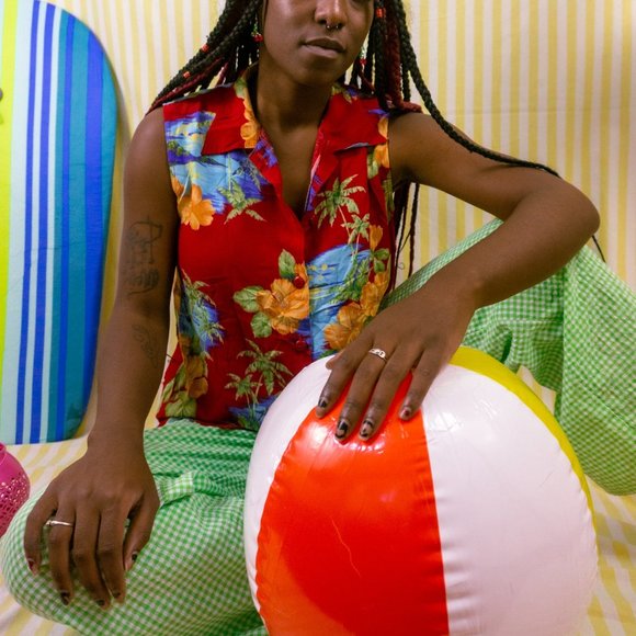 Tops | Vintage Beach Scene Tank | Poshmark